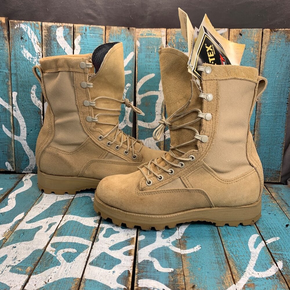 New Belleville Military Vibram Combat Boots Beige Tem… - Gem